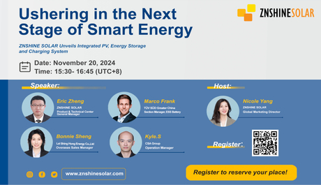 Invitation | ZNSHINE SOLAR Webinar - ZNSHINE PV-TECH Co.,Ltd